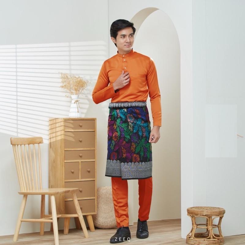Baju malayu warna brick orange ..size XS-2XL - TikTok Shop Malaysia