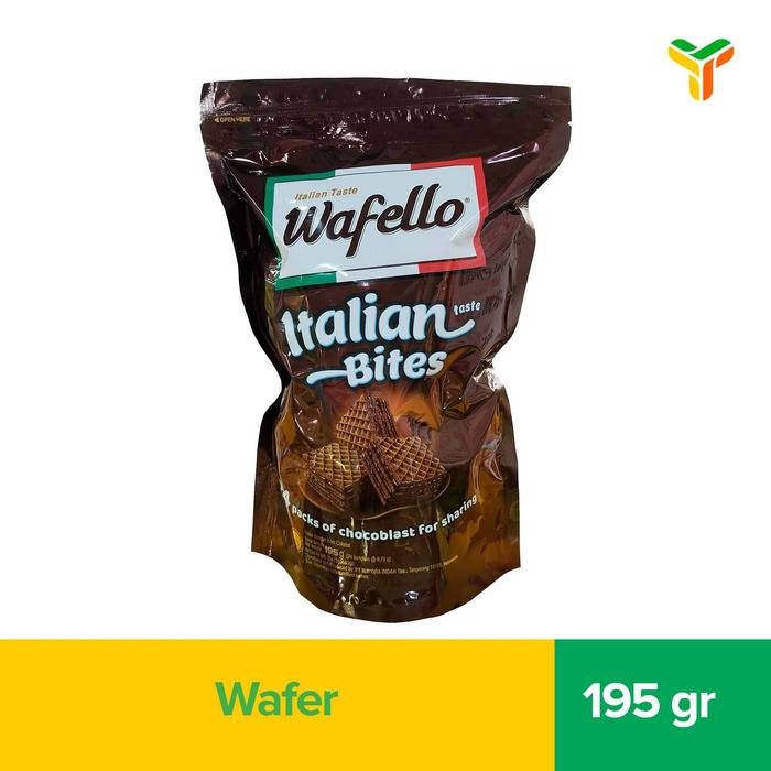 Jual Roma Wafello Wafer Italia Choc blast pouch 195 Gram - Kota Bandung ...