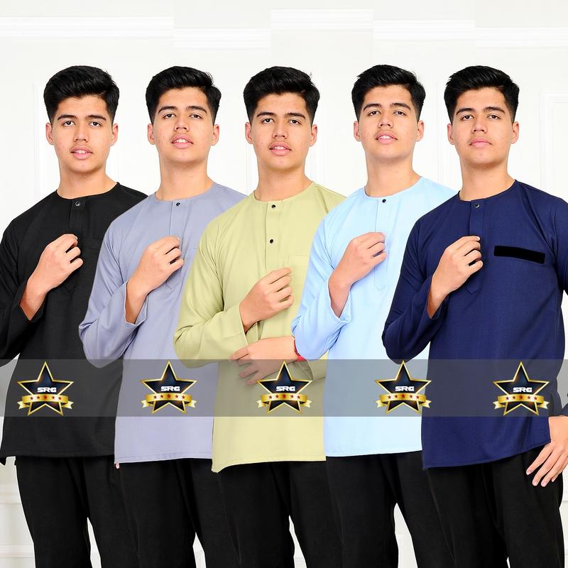 {NEW ARRIVAL 2024} KUMAIL BAJU KURTA MAN #02 KAIN COMO CREPE Long ...