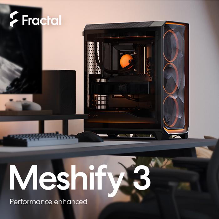 Promo Fractal Design Meshify 3 Ambience Pro RGB E-ATX Gaming Case ...