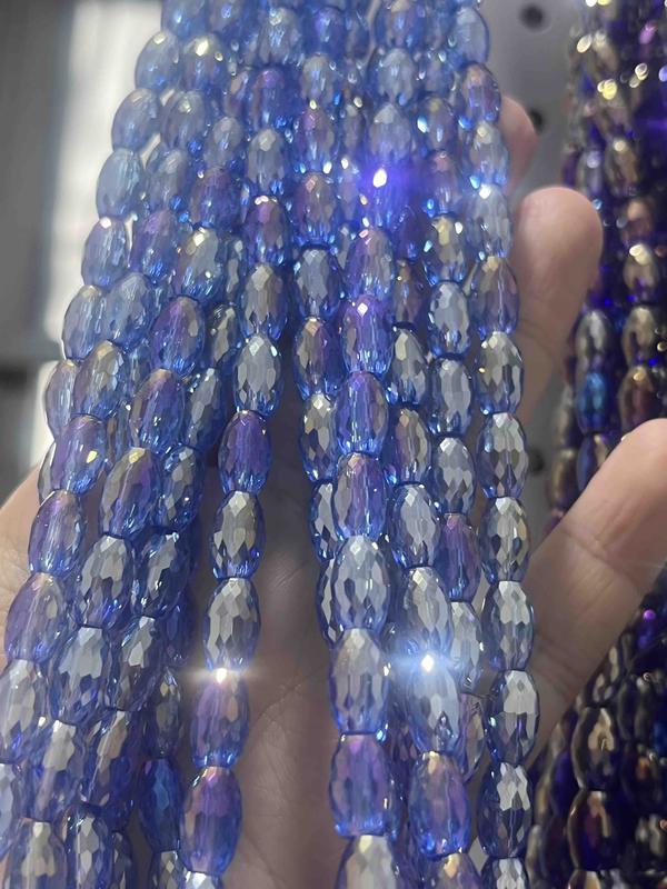 DIY Glass Beads for Jewelry Making, 6x10mm rice-shaped Beads - TikTok ...