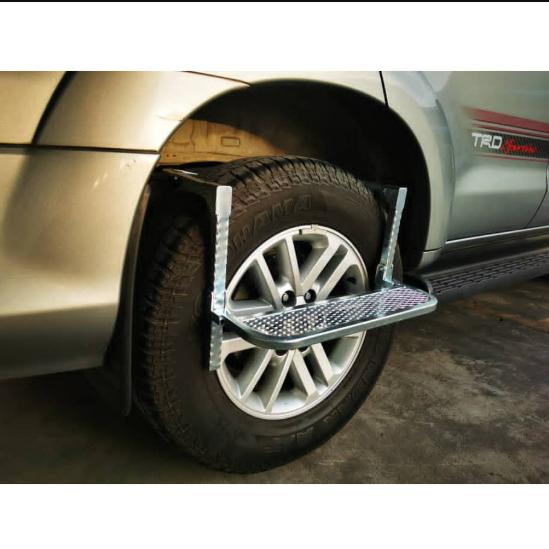 Heavy Duty Tyre Wheel Step / Adjustable Tire Stand / Tyre Step Ladder ...