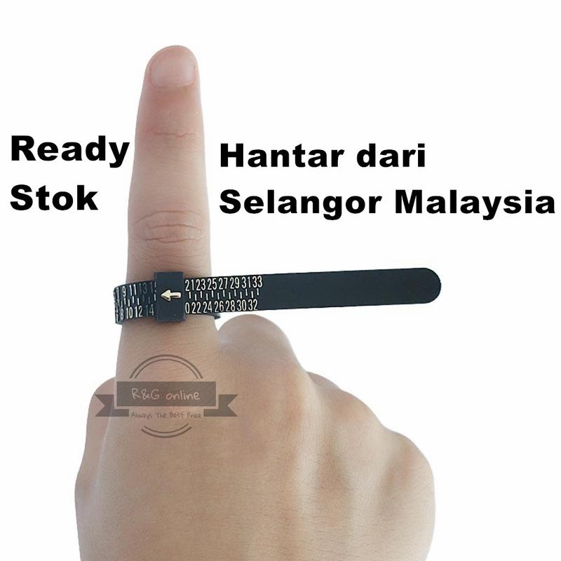 Finger Ring Sizing Measurement Alat Ukur Size Jari Cincin Ring - TikTok Shop Malaysia