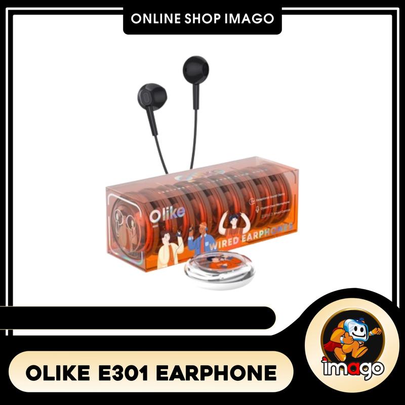 OLIKE WIRED EARPHONES E301 PREMIUM COPPER RING HORN - Shop | Tokopedia