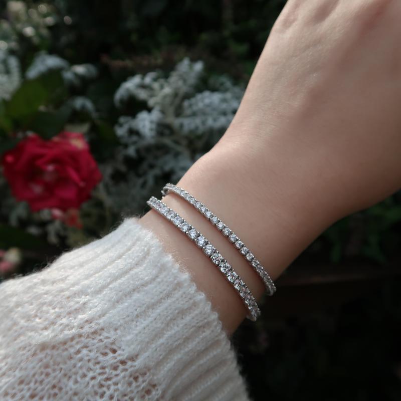 Dear Beauty Ally 3 Pointer Mini Tennis Bracelet - TikTok Shop Singapore