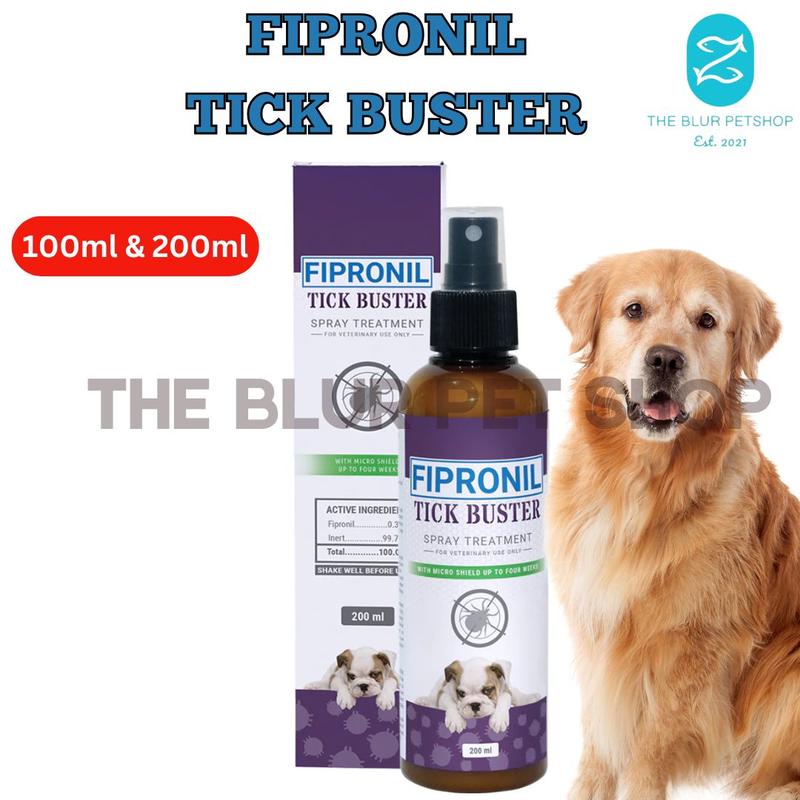 100ml 200ml Tick Buster Anti Tick Fipronil Spray Treatment Anti ...