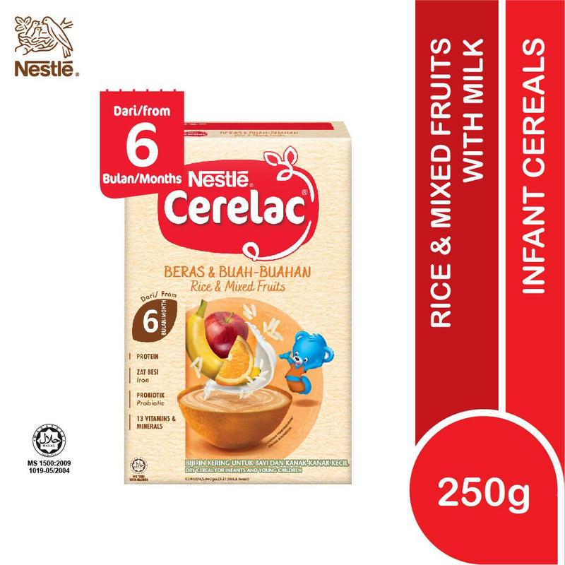 NESTLE CERELAC Infant Cereals with Milk Rice and Mixed Fruit - TikTok ...