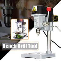 Jual Mesin Bor Duduk Mini Bench Drill Press 0.6-6.5mm 340W 12000RPM ...