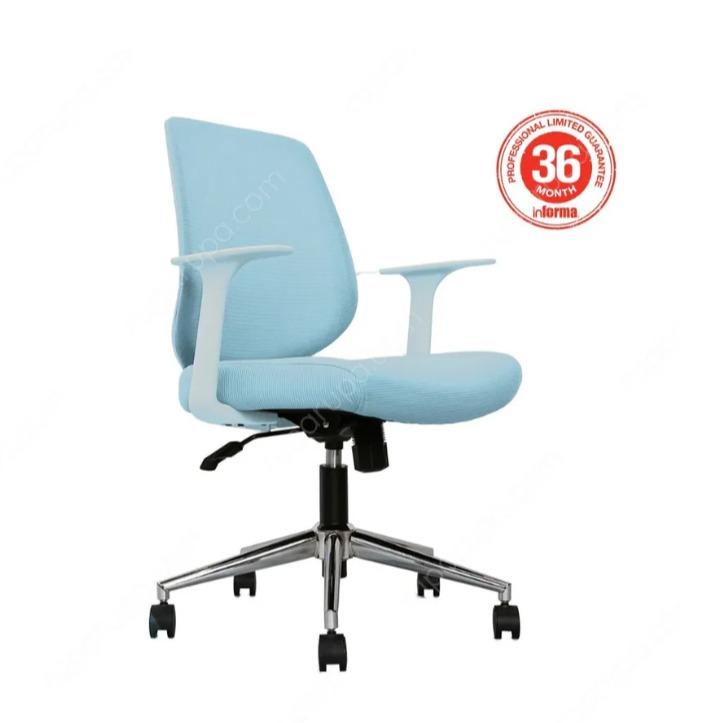 Sunon Shield Kursi Kantor Sandaran Rendah - Biru - Shop | Tokopedia