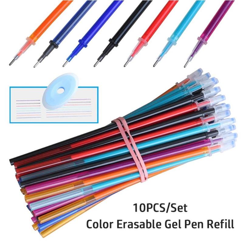 Isi Semula Pen Gel Dakwat, Set 10PCS, 0.5mm, Berwarna-warni, - TikTok ...
