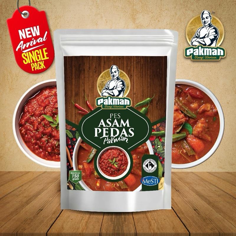 Paste ASAM PEDAS by pak man 150g - TikTok Shop Malaysia