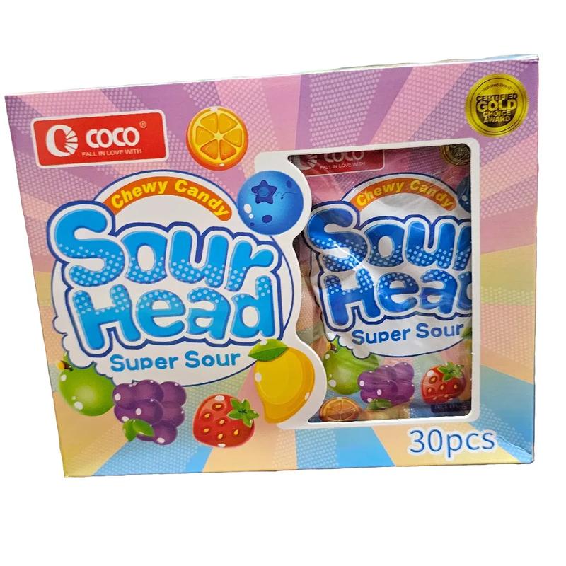 Coco Sour head 30pieces wholesale paninda/ lootbags party fillers ...
