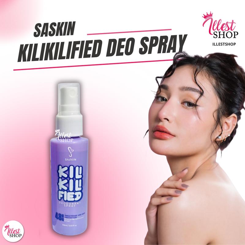 SAS SKIN KILI KILI FIED DEODORANT SPRAY 60ML illestshop Body - TikTok ...