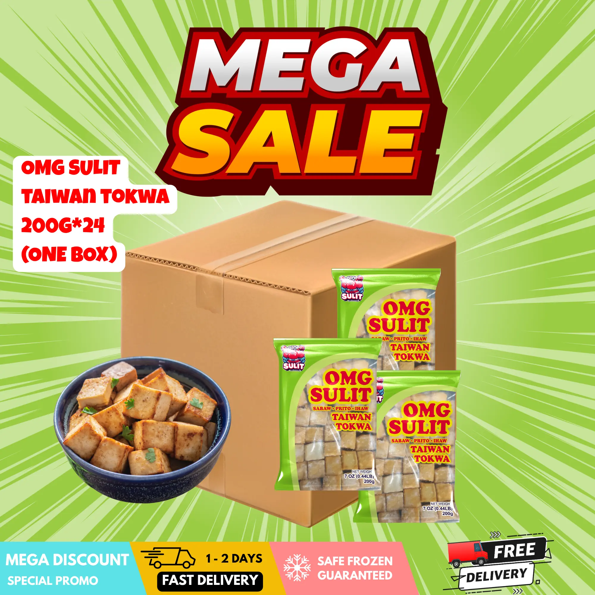 OMG SULIT TAIWAN TOKWA MEGA SALE! { 24 PACKS - 1 BOX } SHABU SHABU ...