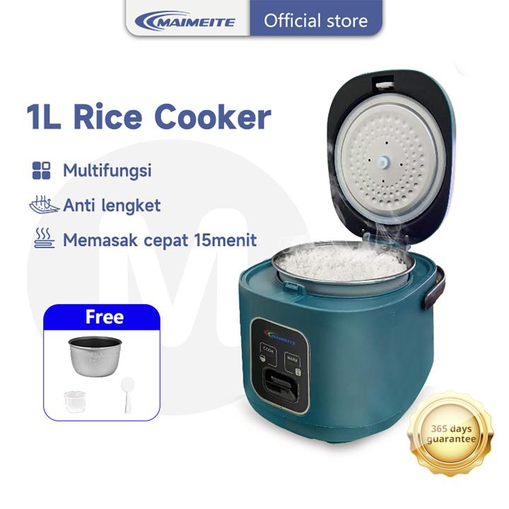 【COD】MAIMEITE Rice Cooker Peralatan MTDFB-3-02 1.6L Sendok - Shop ...