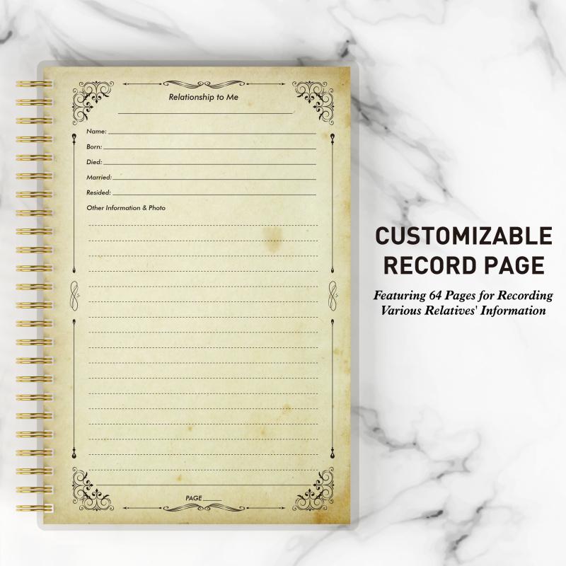 Libro de Registro de Historia Familiar - Acompañante para la ...