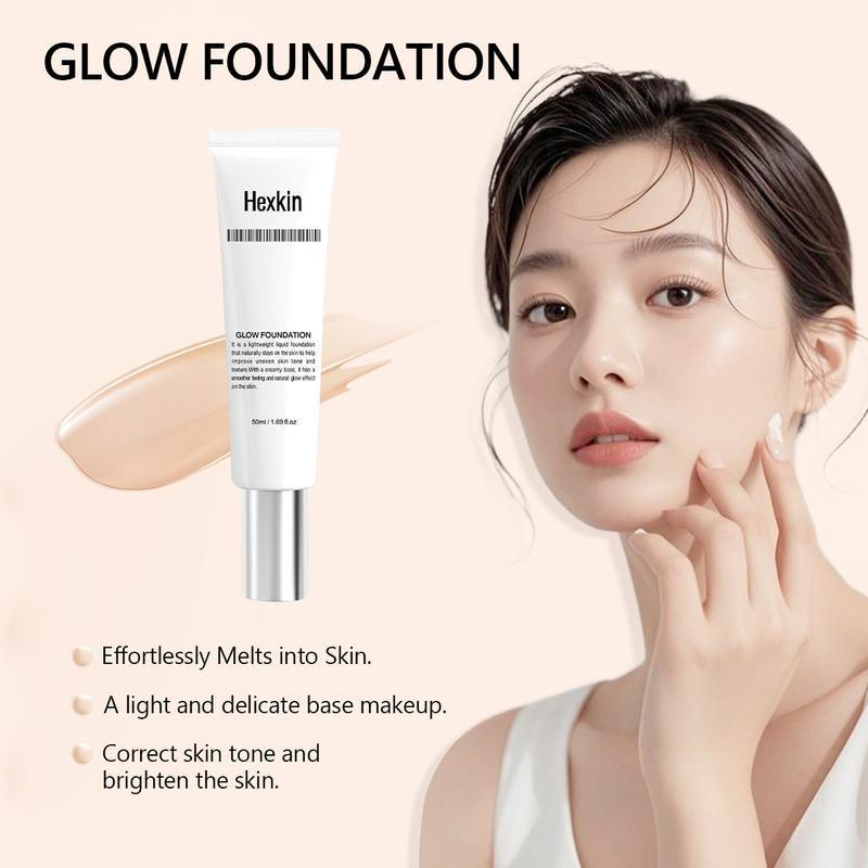 [HexKin Official] HEXKIN Hydrating Glowing Foundation 50ml | Concealer ...