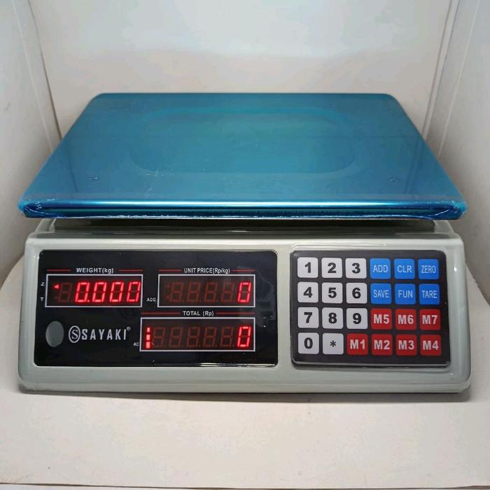 Promo TIMBANGAN DIGITAL SAYAKI ACS-A 40KG X 5GRAM / TIMBANGAN DIGITAL ...