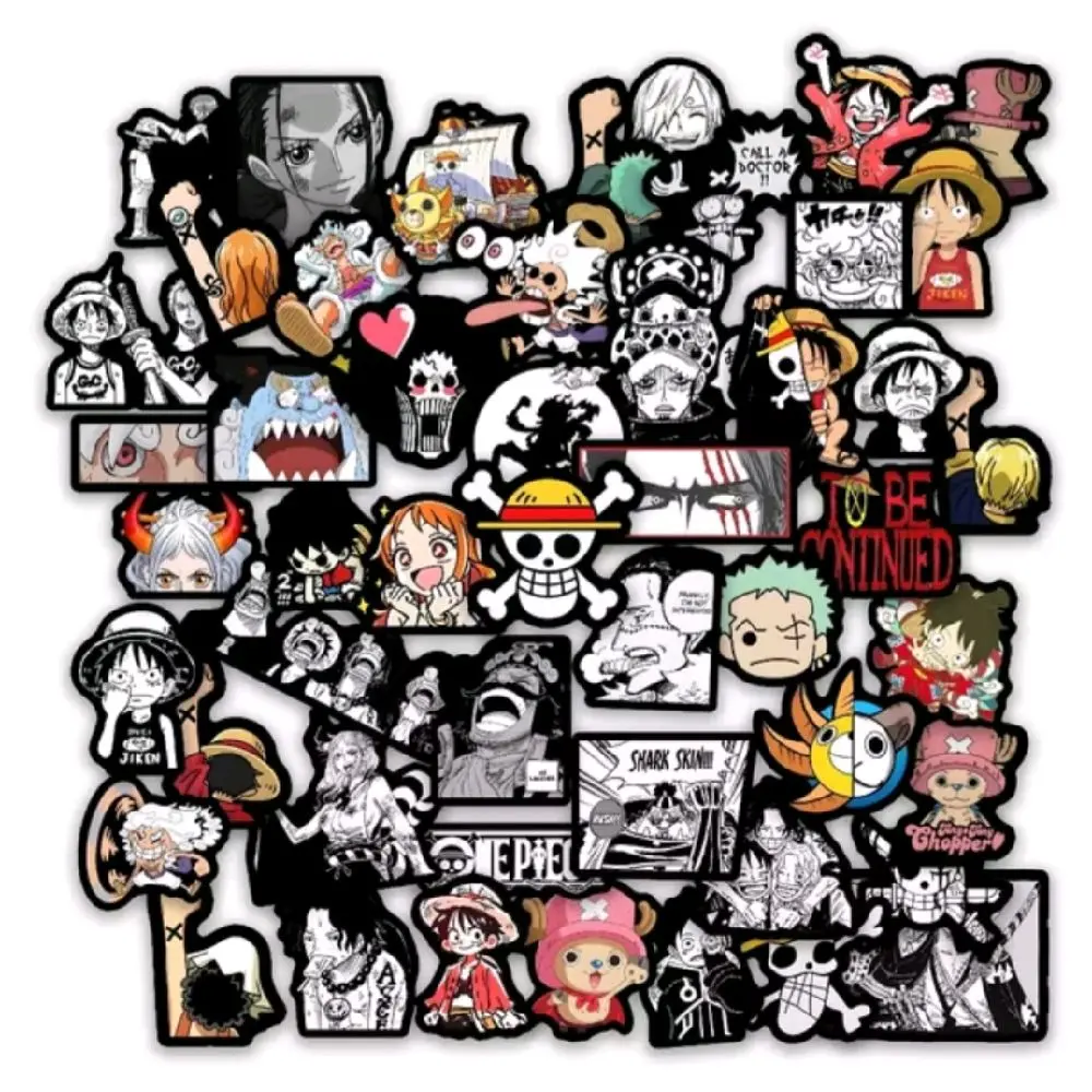 ST100 STIKER ONE PIECE DEMON SLAYER STICKER LAPTOP HP JUJUTSU KAISEN MY ...