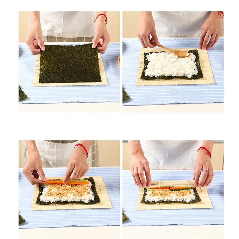 Tikar buluh untuk membuat Sushi, Kit gulung nasi, acuan dapur, - TikTok ...