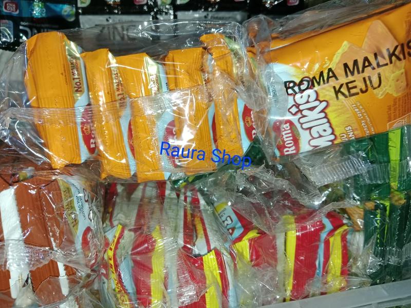 Roma Malkist Crackers 1 Renceng 10 Sachet Pcs Malkis Merah Gula Manis ...