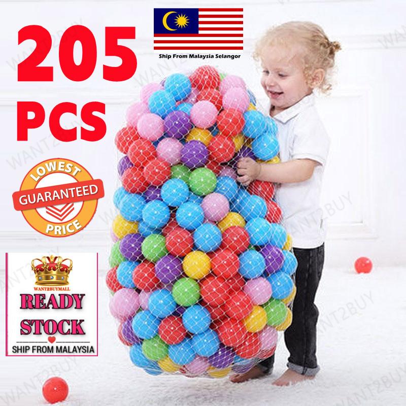 200pcs Soft Ocean Ball Colorful Baby Kids Play Marine Plasti - TikTok ...