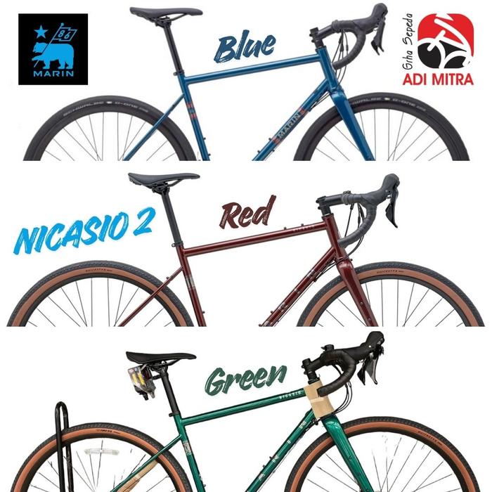 Jual Marin Nicasio 2 [700C] 2x10 Speed Sepeda Gravel Drop Bar Frame ...