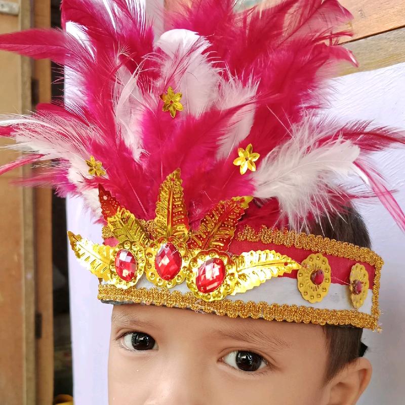 makota merah putih prmata renda daun raja - Shop | Tokopedia