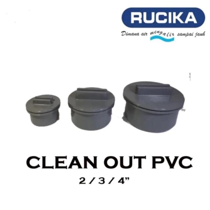 Jual RUCIKA Clean Out Tutup Pipa Septic Tank Sambungan Fitting PVC ...