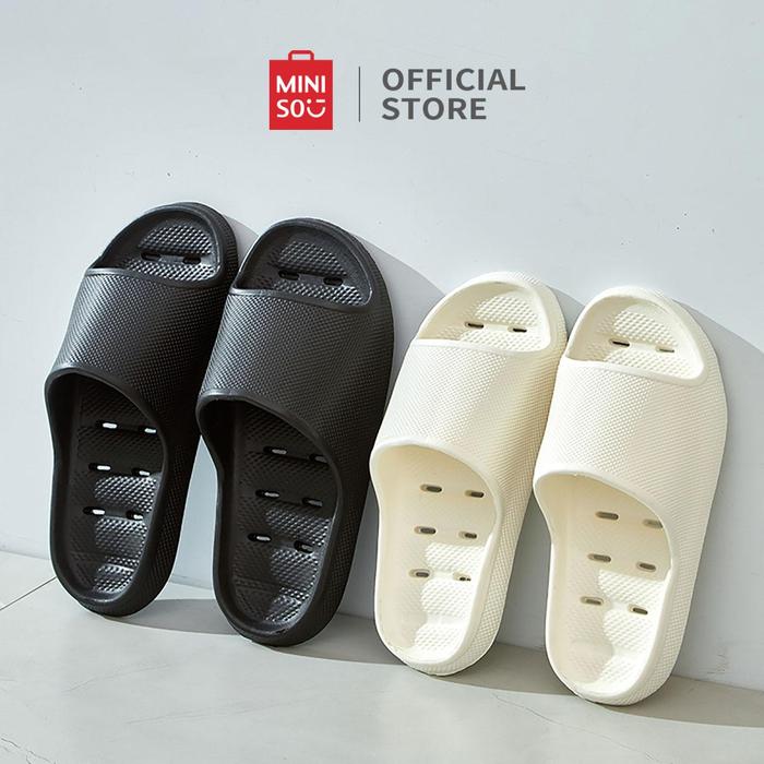 Promo Miniso Sandal Pria & Wanita Bath Slippers Bathroom Slippers EVA ...