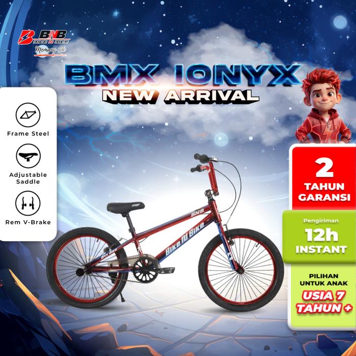 Promo BNB (Bike N Bike) - Sepeda Bmx 20 Inch Type Ionyx Ban 3.00 2.50 ...