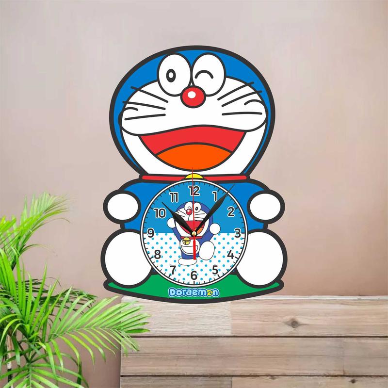 Jam Dinding Karakter Badan Model Terbaru Aesthetic Kayu MDF Lucu - Shop ...