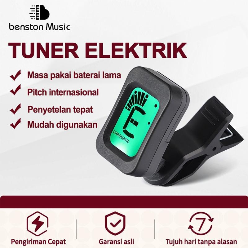 Tuner gitar, tuner alat musik profesional, tuner elektrik, kalibrasi ...