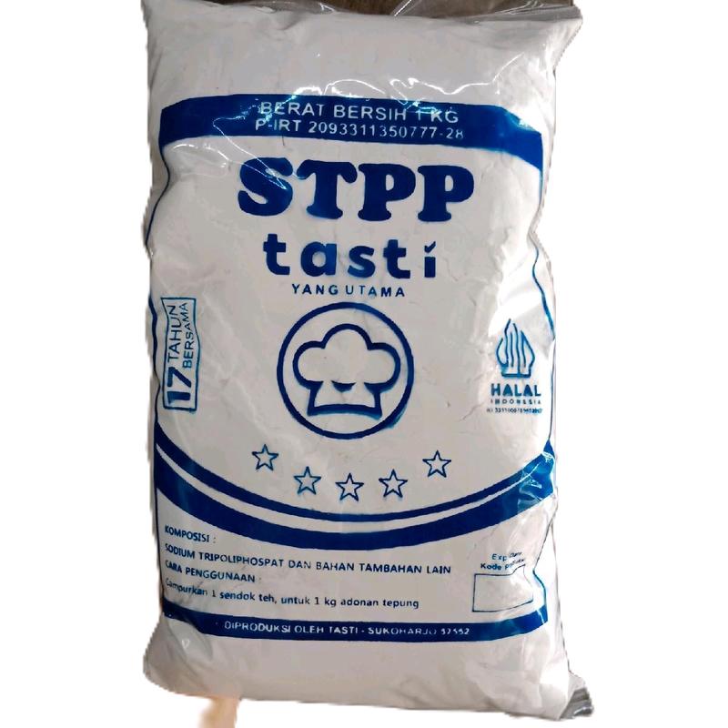 STPP FOOD GRADE KEMASAN TERBARU LEBIH BERKUALITAS 1 KG PENGENYAL - Shop ...