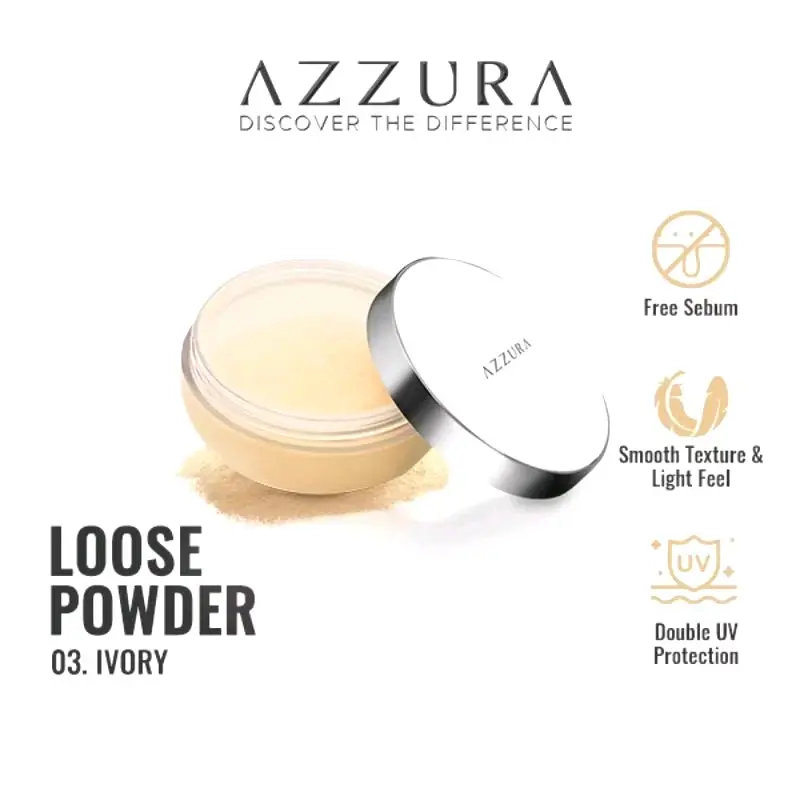AZZURA LOOSE POWDER / BEDAK TABUR 30gr - Shop | Tokopedia