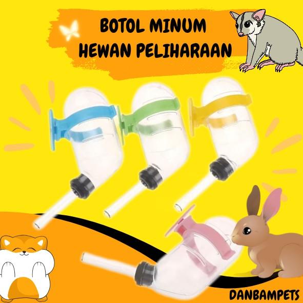 Botol Minum / Tempat Minum Hamster, Sugar Glider, Marmut san Kelinci ...