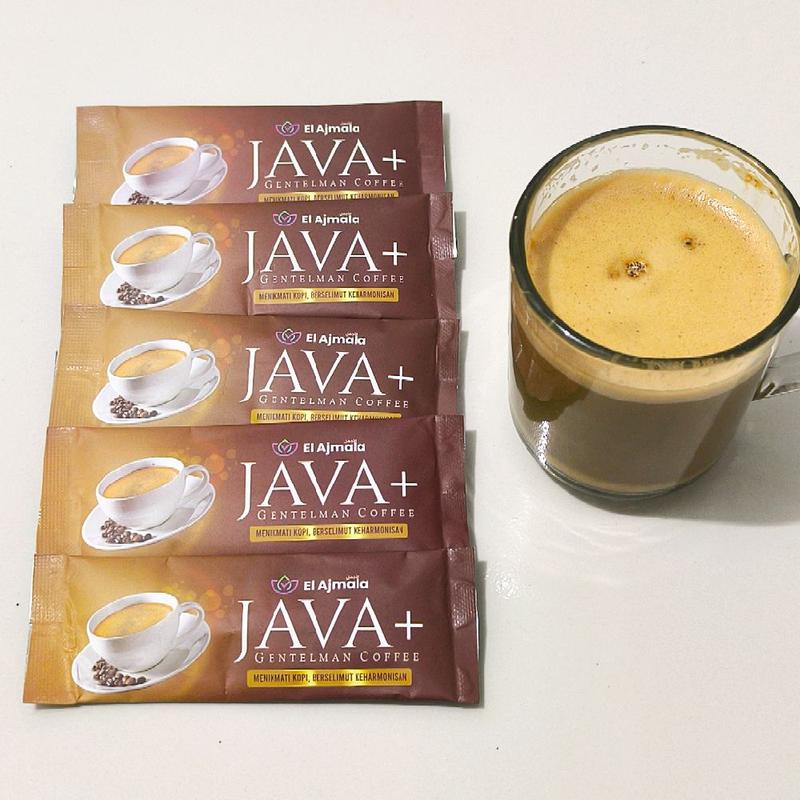 5 Sachet Kopi Robusta Java Plus Krimer Ginseng Coffee Susu Gula - Shop ...