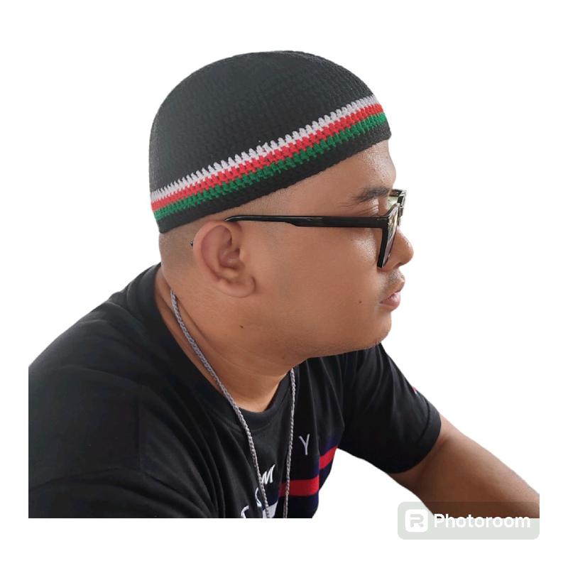 Kopiah Kait Palestine Original Handmade - TikTok Shop Malaysia