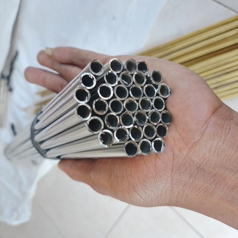 Pipa stainless diameter 8mm lubang 6mm 85cm&100cm - Shop | Tokopedia