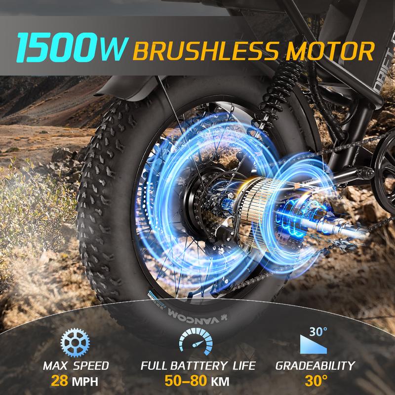 DRIFT.SLIDE 1500W Peak Power Electric Bike for Adults, 28 MP - TikTok Shop