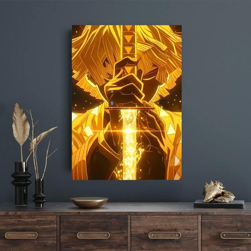 Poster Zenitsu Agatsuma dari Kimetsu No Yaiba/Demon slayer - Shop ...