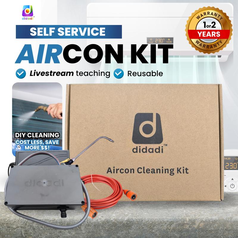 DidadiMY High Pressure Aircon Chemical Servicing Kit. DIY Household ...