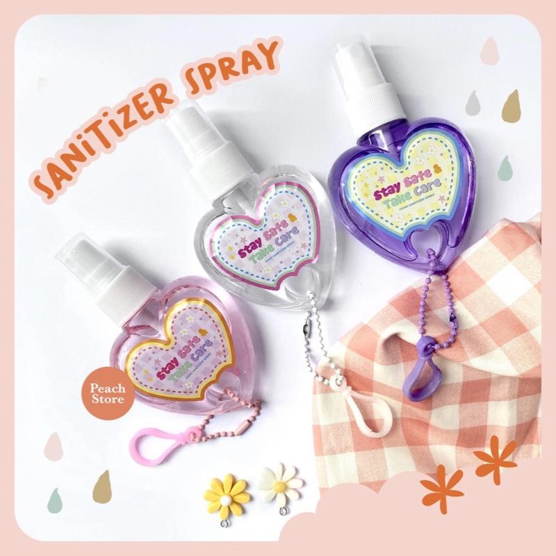 HAND SANITIZER GANTUNG LOVE | HAND SANITIZER POCKET SPRAY | GANTUNGAN ...