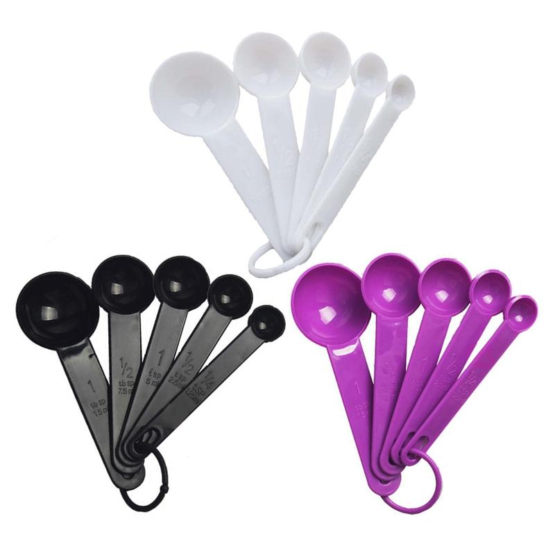 Kitchen 5pcs/set Measuring Spoon/ Creative Baking Cooking Silicone ...