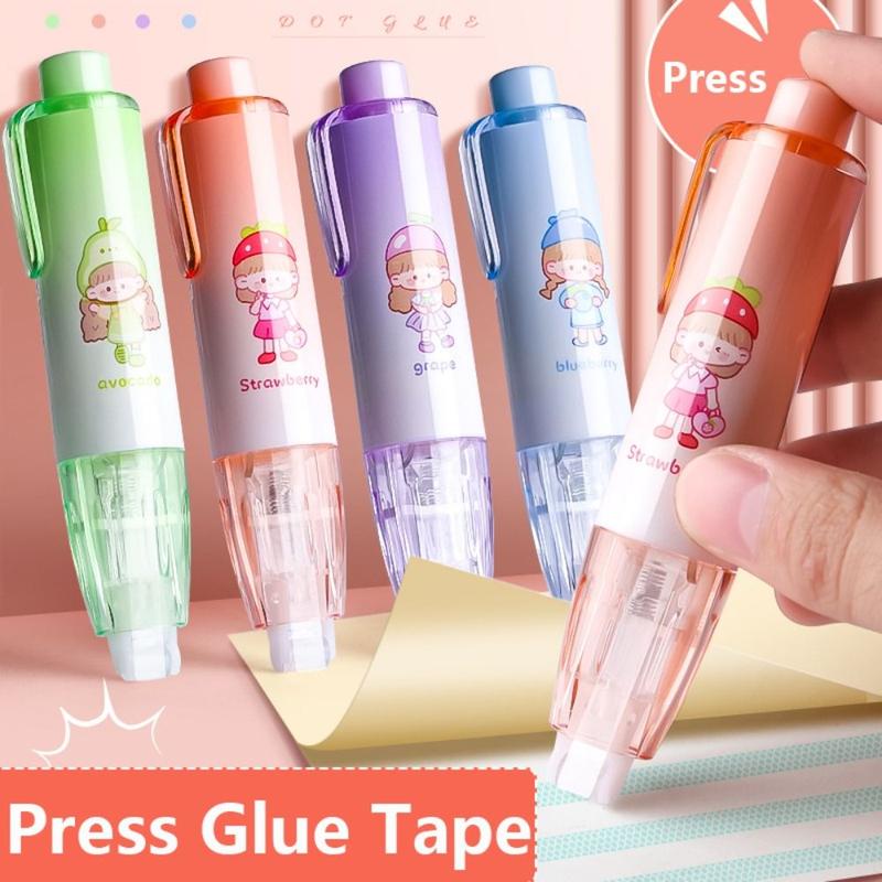 Pita Gam Buku Skrap DIY, Lutsinar, dengan Teras Boleh Ganti, Bentuk Pen ...