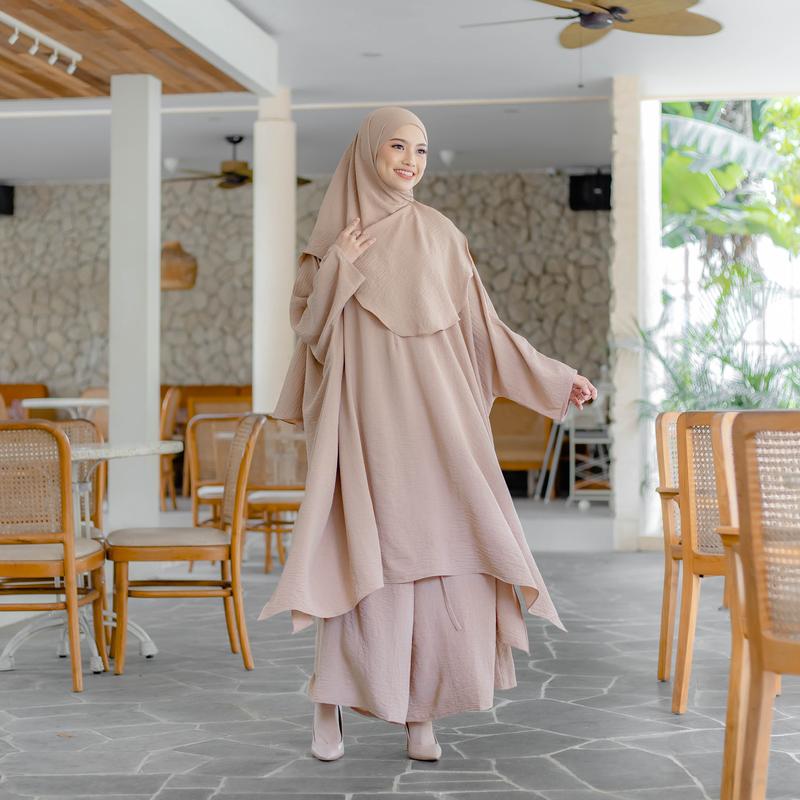 HAMRA Hijab and Pant Suit Set - TikTok Shop Singapore