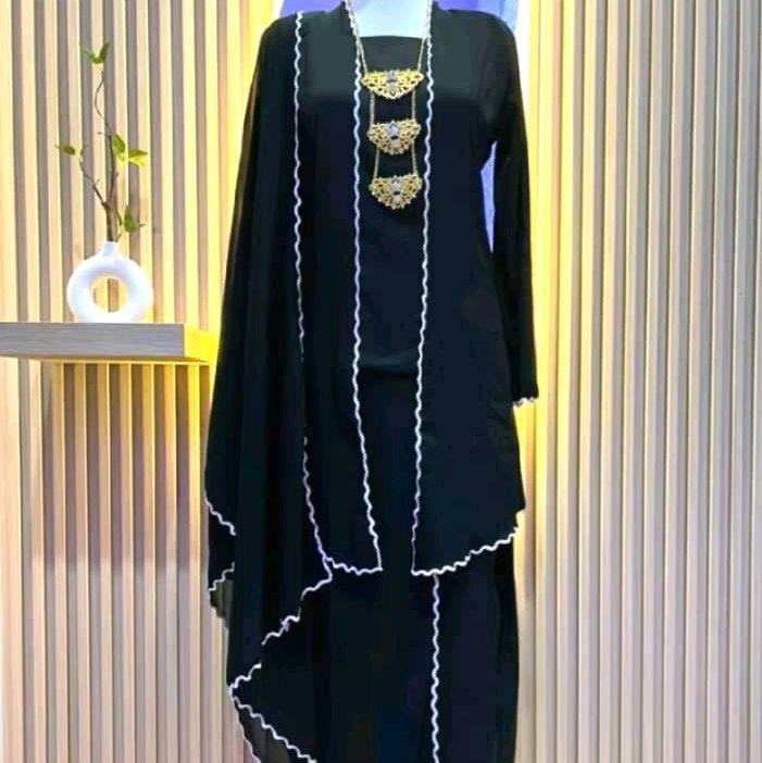 Zamirah SET KEBAYA ZAMIRAH WITH FREE SHAWAL CEY IRON LESS Baju - TikTok ...