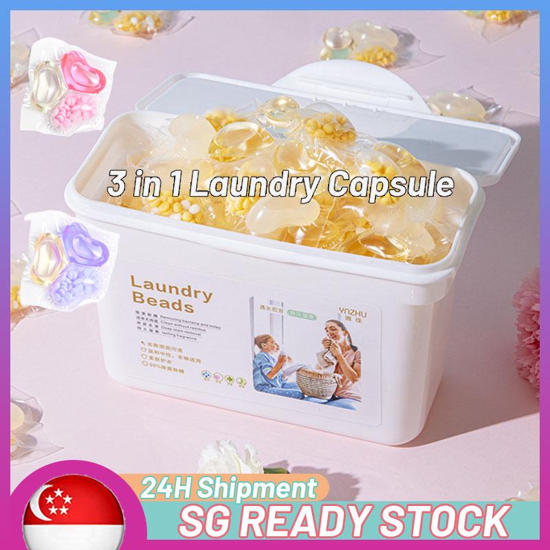 [In Stock]3 IN 1 Laundry Capsule 10G*30PCS Laundry Beads Laundry ...