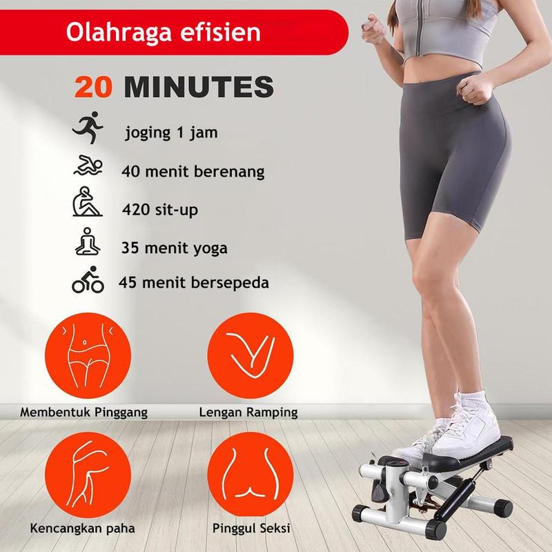 JUSTDO Stepper Exercise Machine At Home Create Good Posture Leg ...