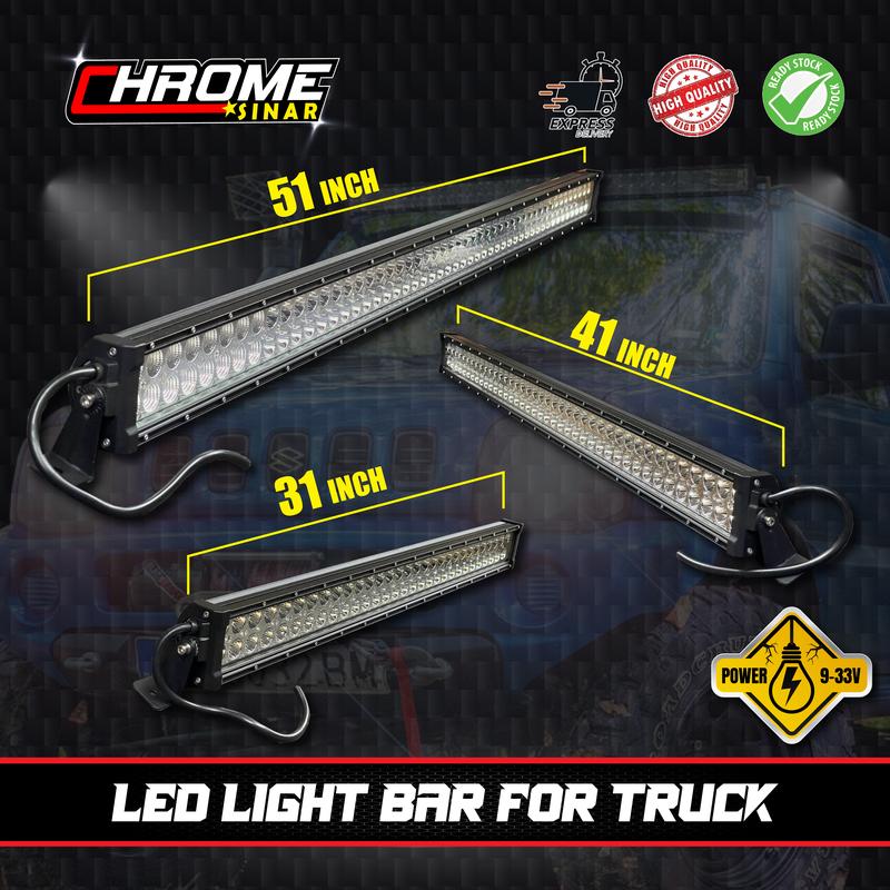 9v-33v SPOTLIGHT LED LIGHT BAR FROM SIZE /31/41 inch FOR 4X4 , CAR ...